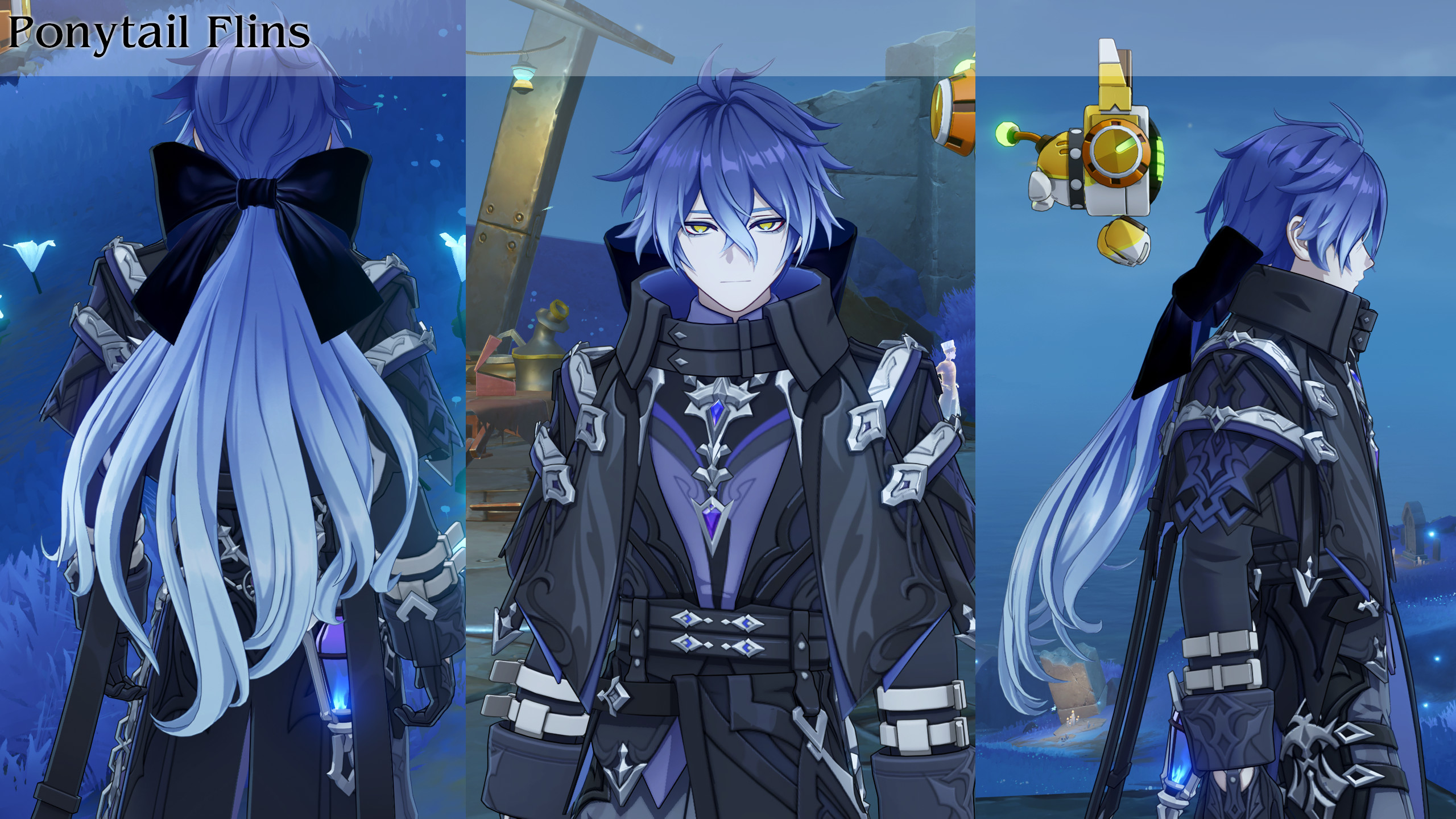 Ponytail Flins Mod for Genshin Impact | GI Mods