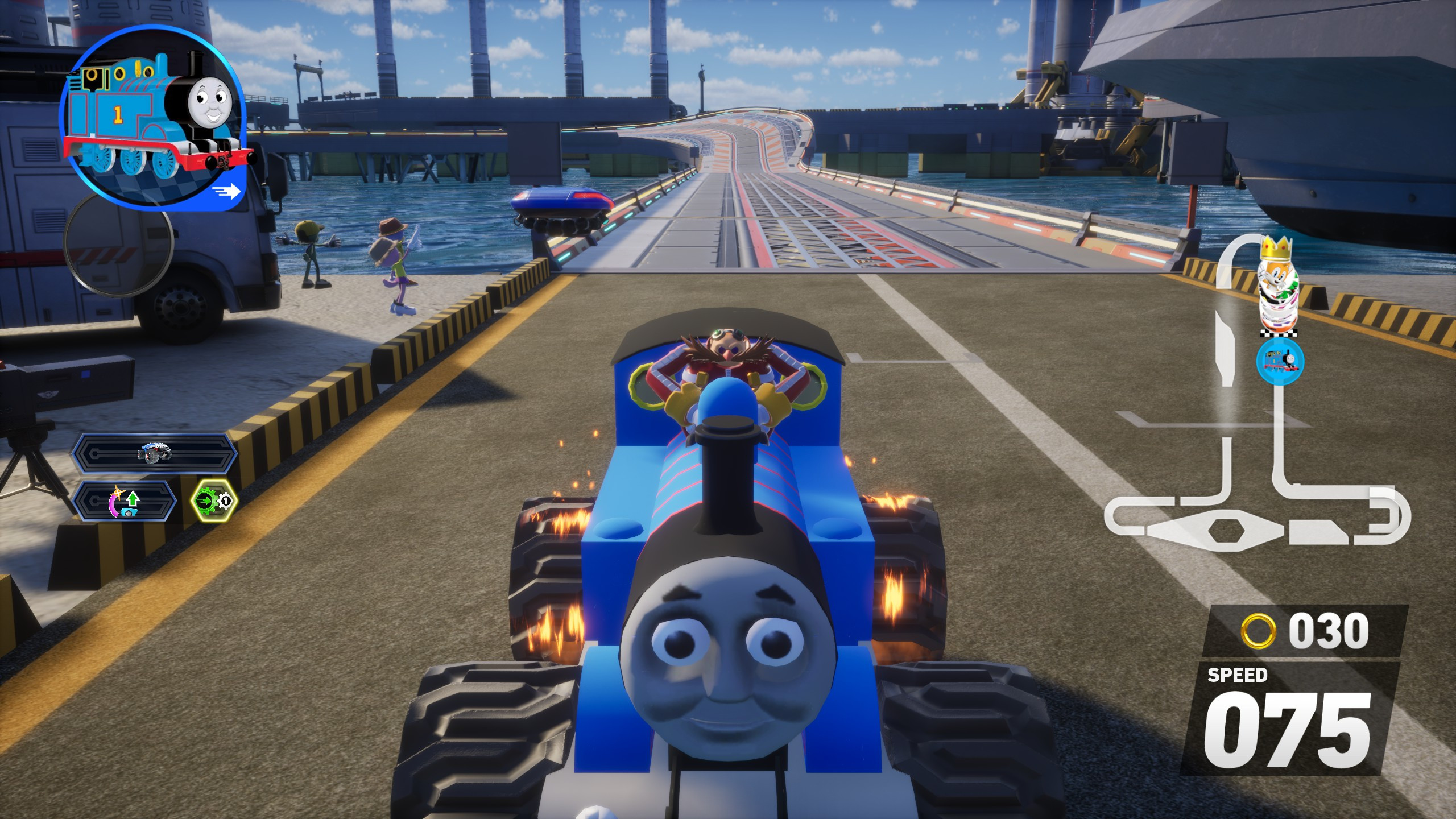Thomas the Truck Engine Mod for Sonic Racing: CrossWorlds | SR:CW Mods