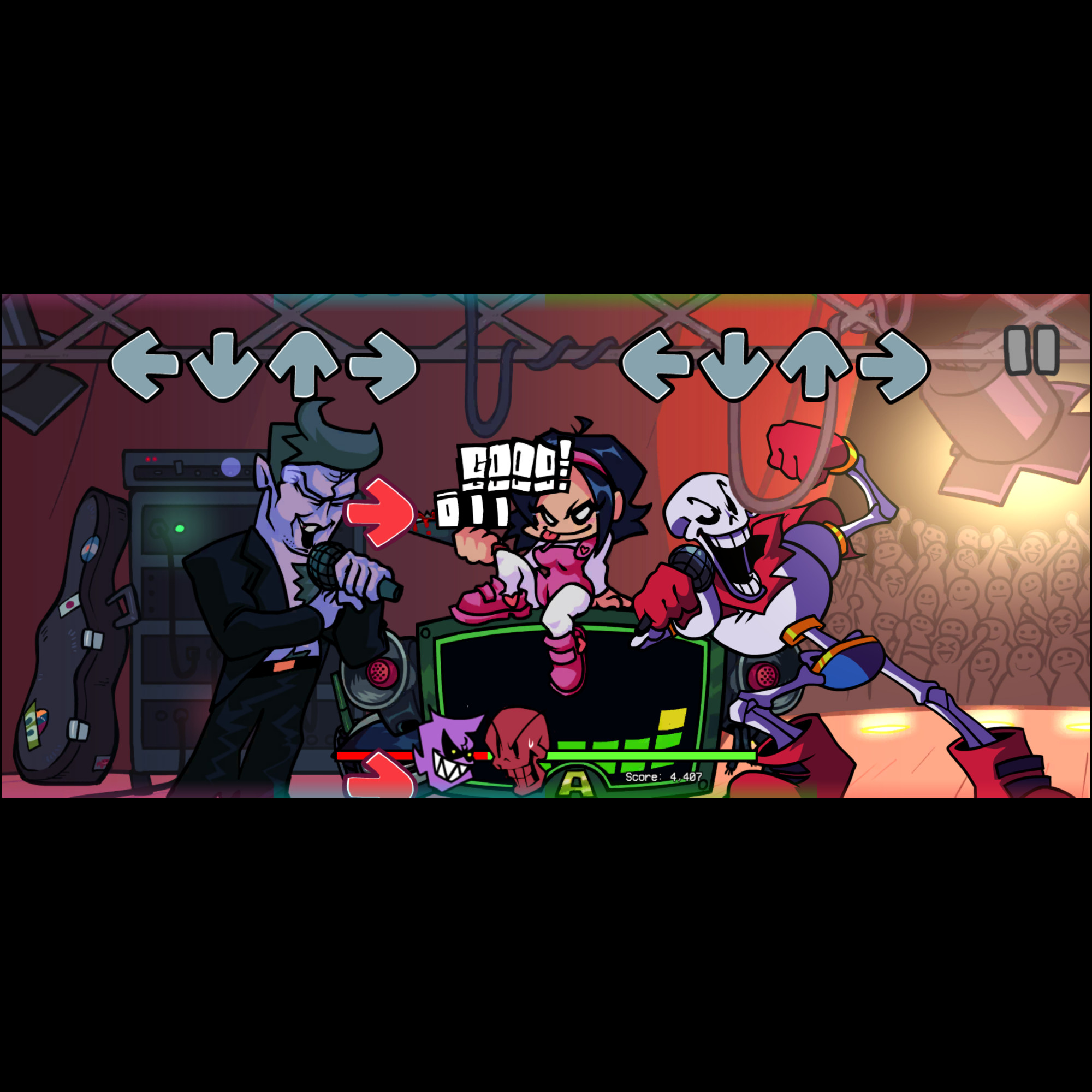 Papyrus Dustin Skins Packs Mod for Friday Night Funkin' | FNF Mods