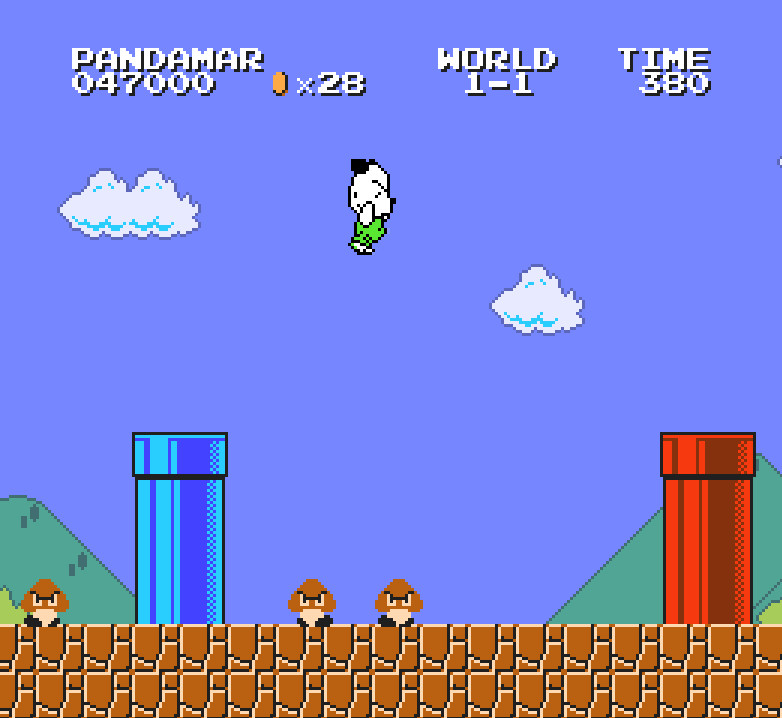 Pandamar Mod for Super Mario Bros. Remastered [Unofficial] | SMB1R Mods
