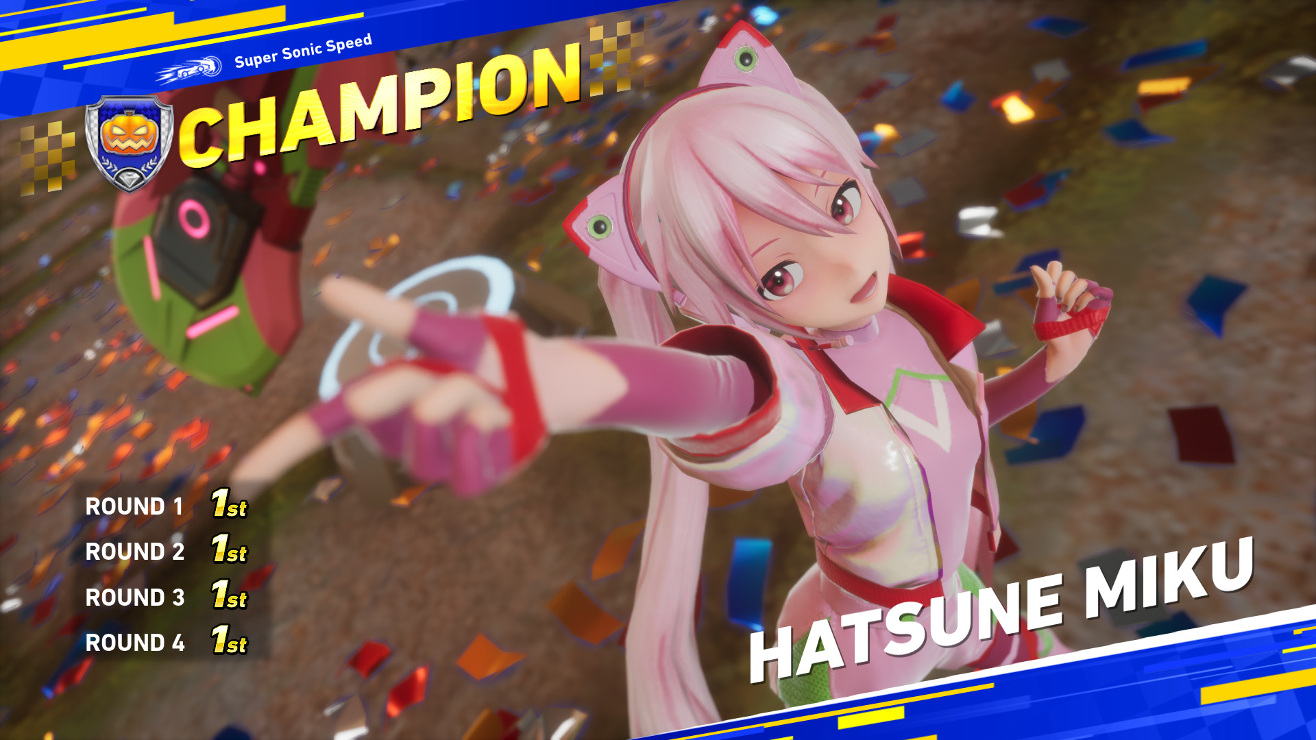 Sakura Crossworlds Miku Mod for Sonic Racing: CrossWorlds | SR:CW Mods