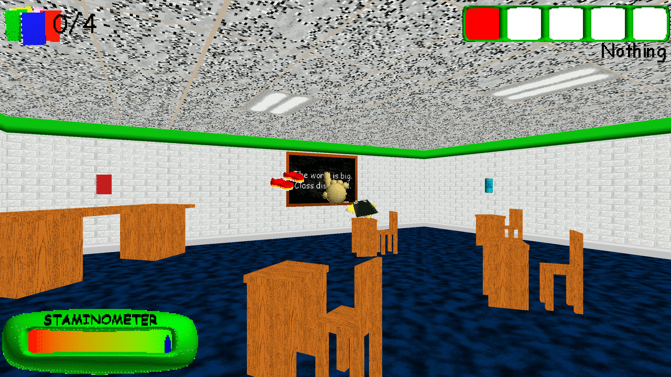 (0.14.X) Sprinting Shoes Mod for Baldi's Basics | Baldi Mods