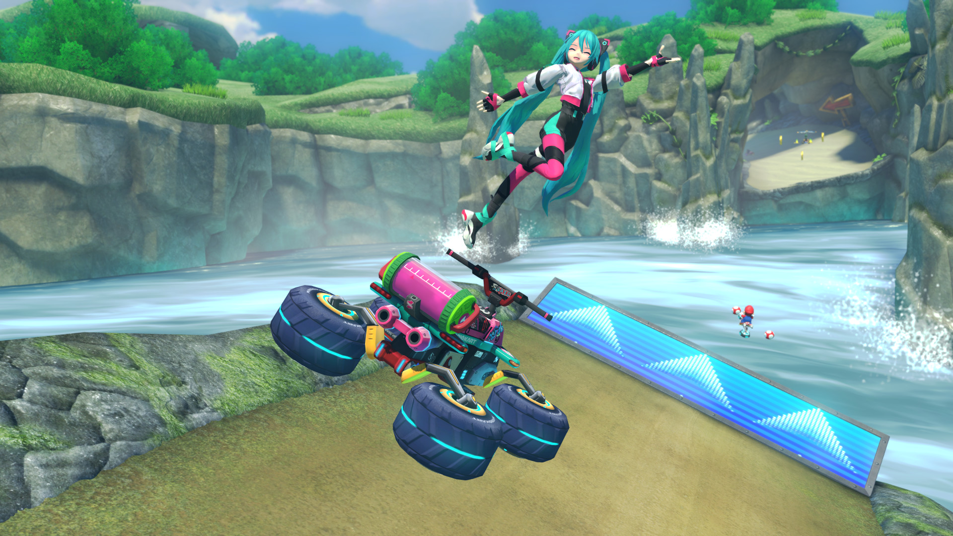 Hatsune Miku Mod for Mario Kart 8 Deluxe | MK8D Mods