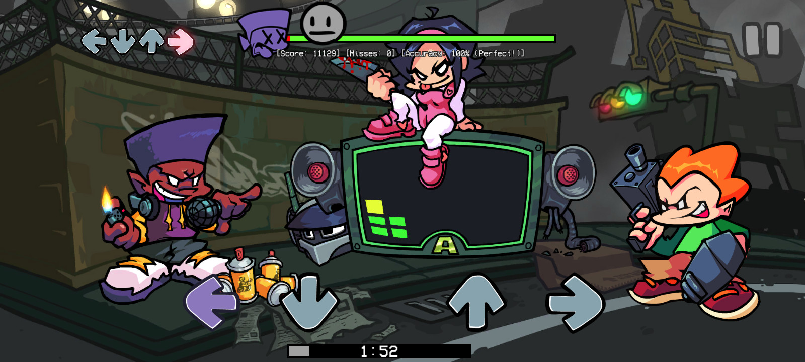 Dual Gun Pico Reskin [V-Slice/Mobile] Mod for Friday Night Funkin ...