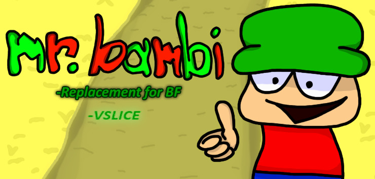 rapparep Mr. Bambi Reskin With Extra Things Vslice Mod for Friday Night ...