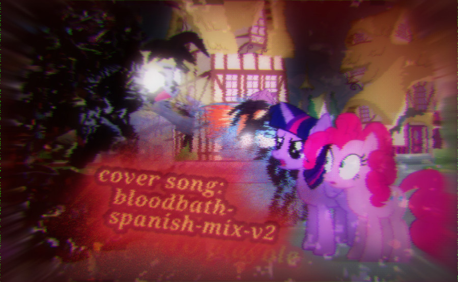 bloodbath-spanish-mix-v2 COVER MLp Mod for Friday Night Funkin' | FNF Mods