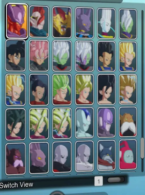 Timot's Roster Sort Order Mod for Dragon Ball: Sparking! ZERO | DBSZ Mods