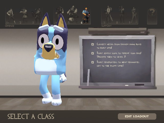 Bluey Mod for Team Fortress 2 | TF2 Mods