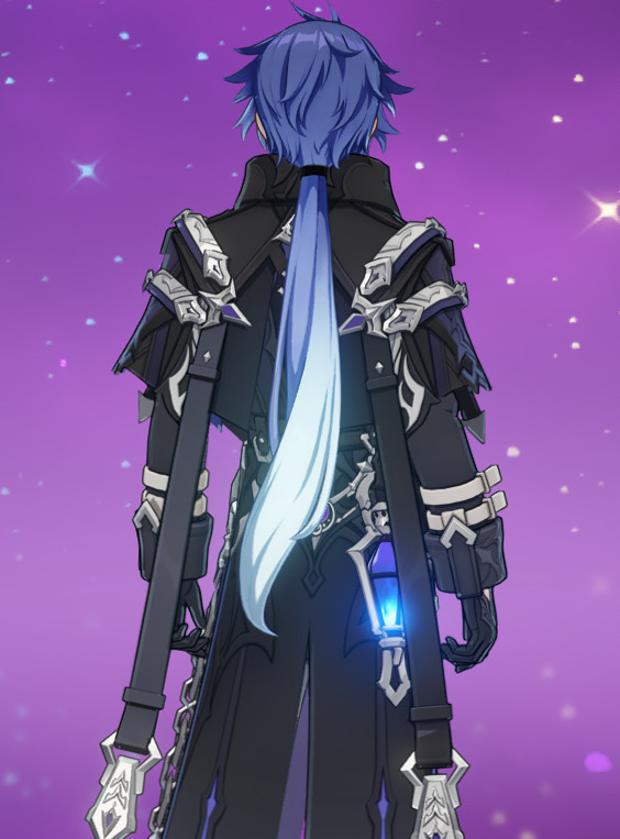 Flins w/ Clorinde's ponytail Mod for Genshin Impact | GI Mods