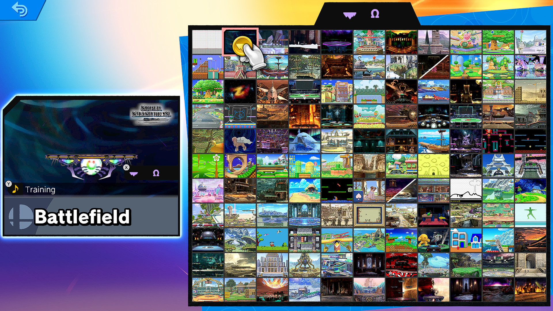 Melee Battlefield (Metal Battle Background)) Mod for Super Smash Bros ...