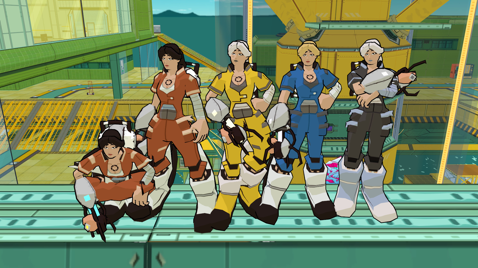 CHELL (PORTAL 2) Mod for Bomb Rush Cyberfunk | BRC Mods