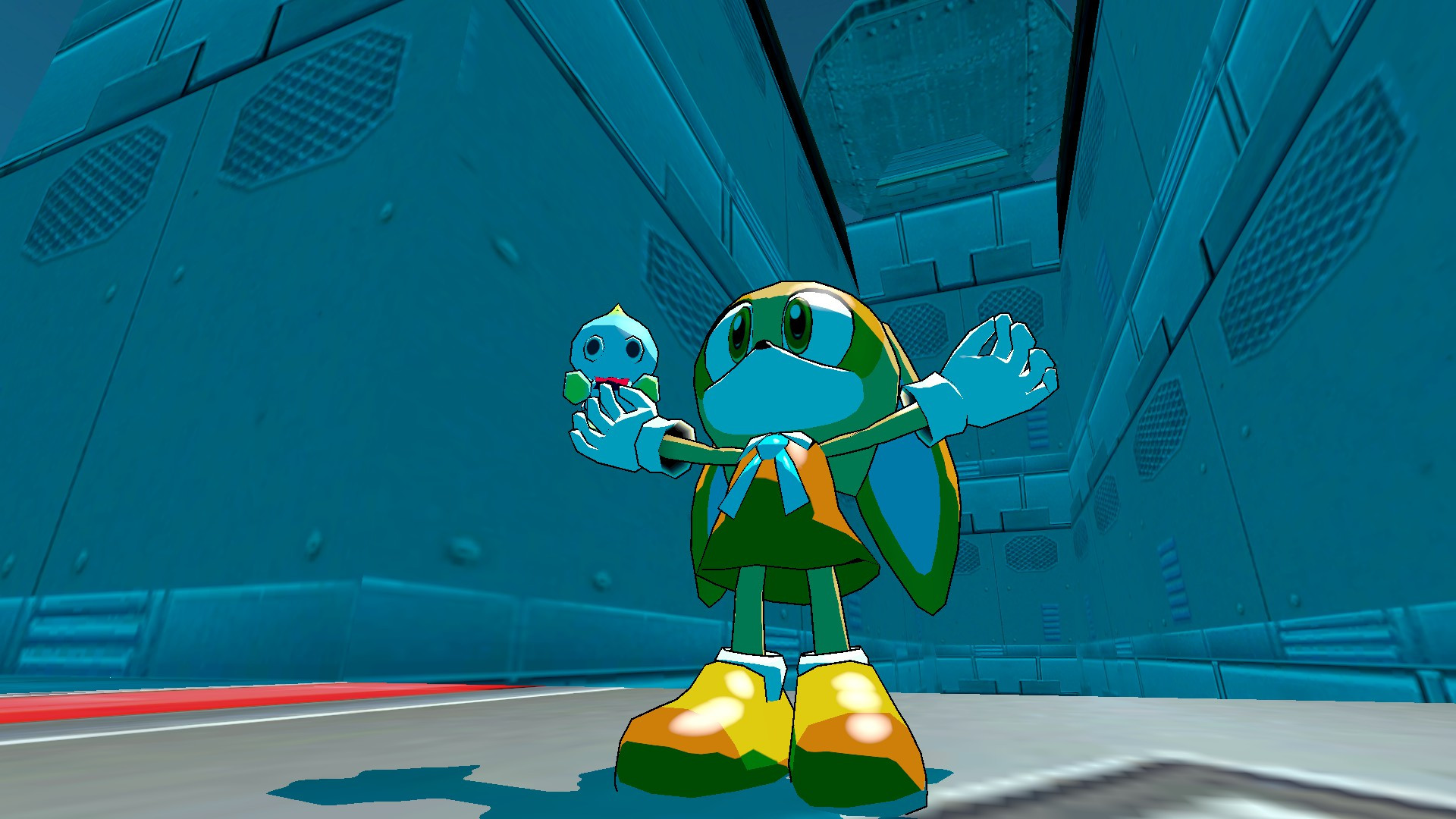 Amy Rose & Cream The Rabbit (Sonic Heroes) Mod for Bomb Rush Cyberfunk ...