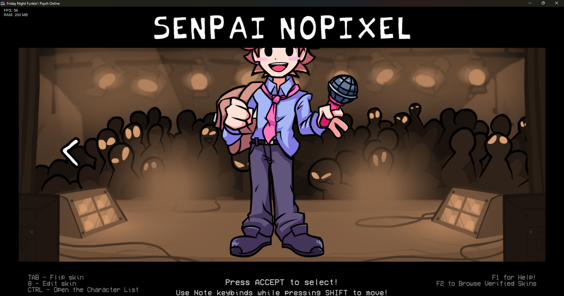 DDTO+ Senpai + Monika SkinPack Mod for Friday Night Funkin' | FNF Mods
