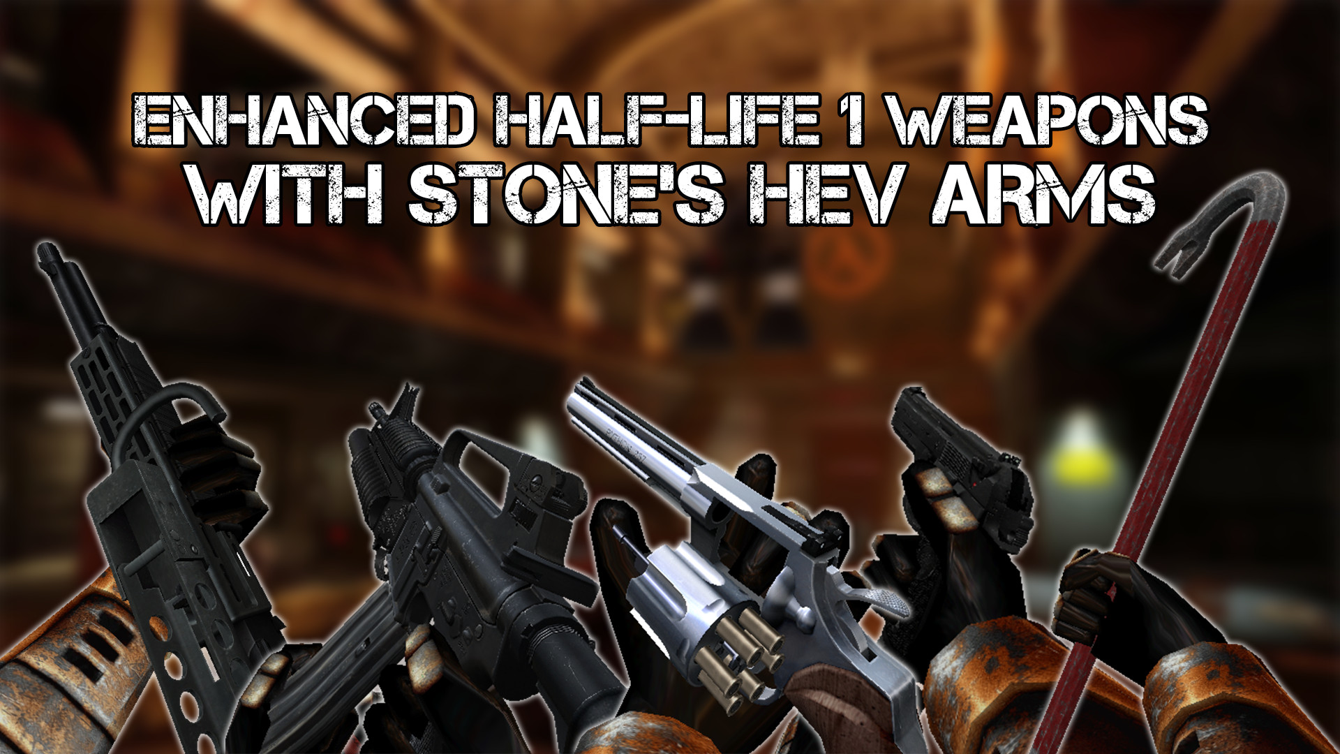 Enhanced Half-Life 1 Weapons with Stone's HEV Arms Mod for Half-Life ...