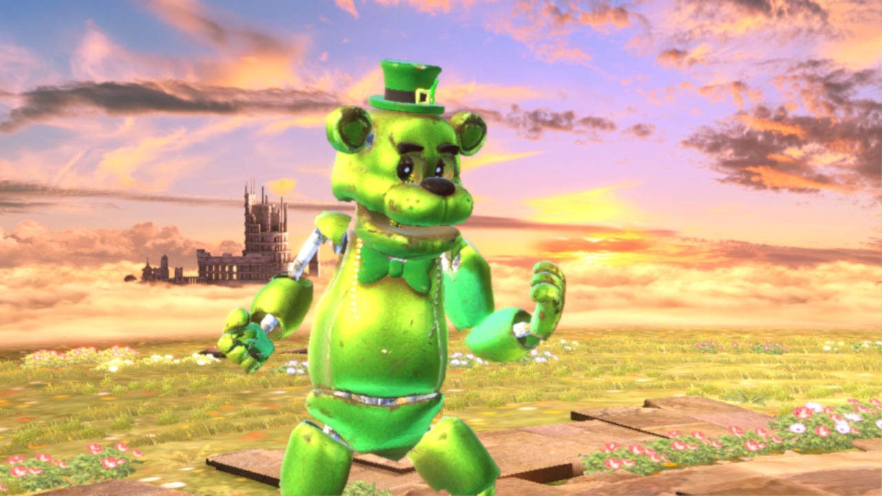 Shamrock Freddy Mod for Super Smash Bros. Ultimate | SSBU Mods