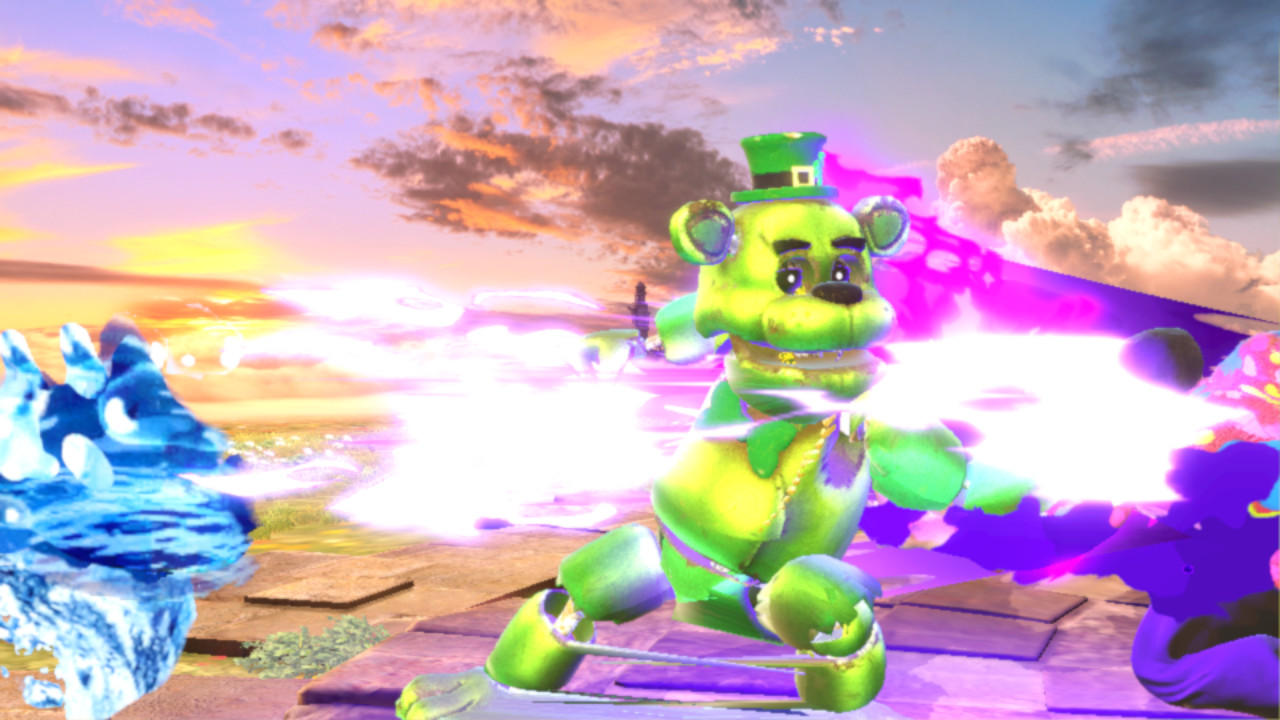 Shamrock Freddy Mod for Super Smash Bros. Ultimate | SSBU Mods