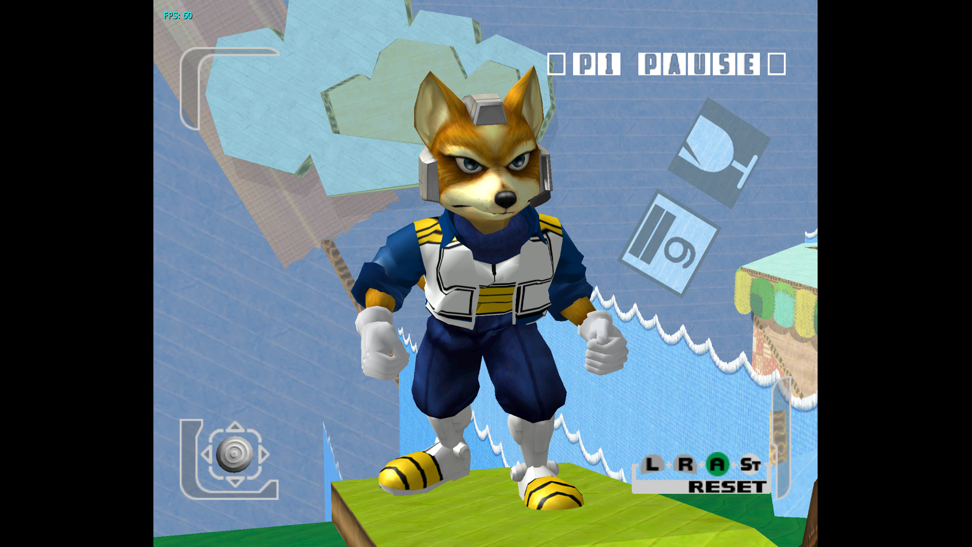 Saiyan Armor Fox Mod for Super Smash Bros. Melee | SSBM Mods