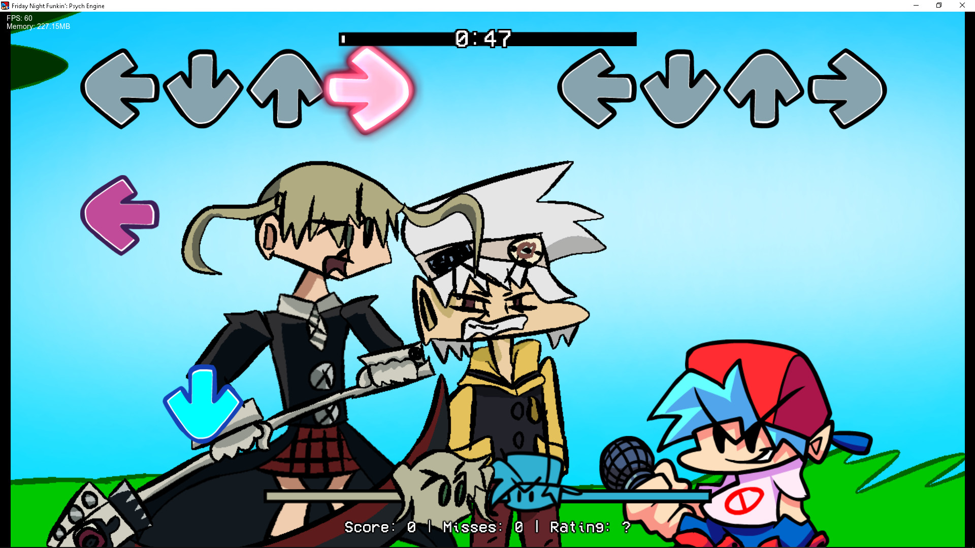 Vs. Soul Eater Mod for Friday Night Funkin' | FNF Mods
