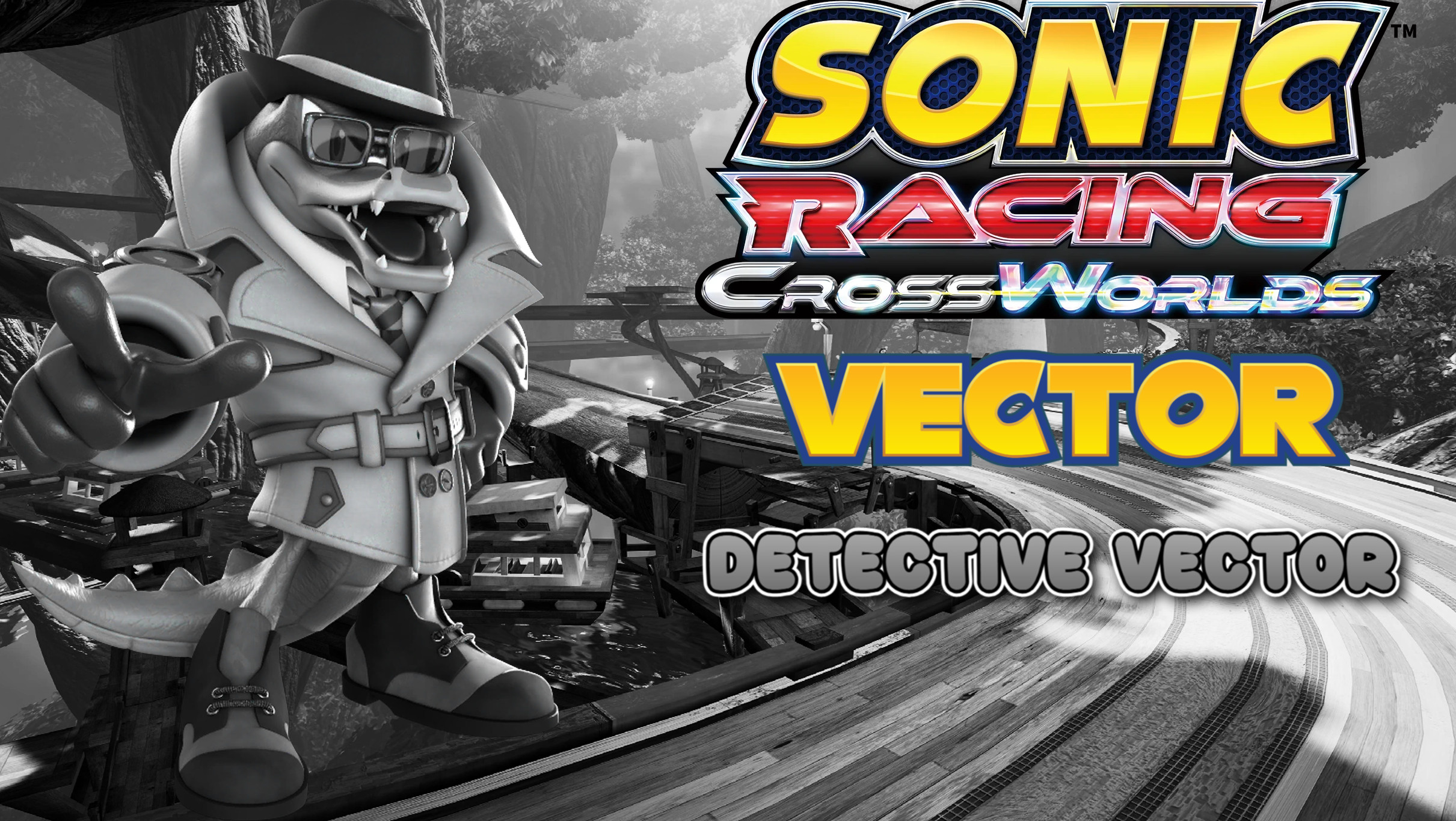 Detective Vector Mod for Sonic Racing: CrossWorlds | SR:CW Mods