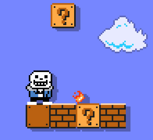 Another sans mod. Mod for Super Mario Bros. Remastered [Unofficial ...