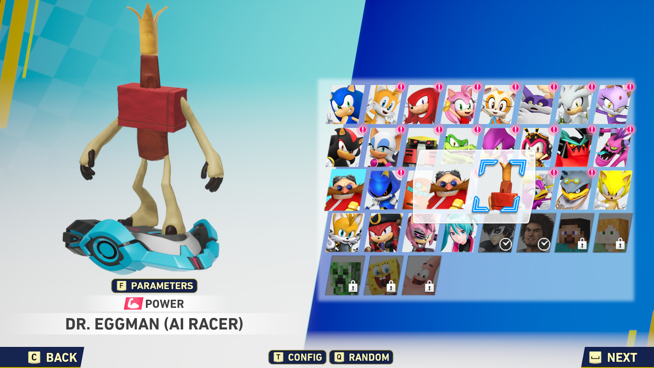 Hoborg from Neverhood Mod for Sonic Racing: CrossWorlds | SR:CW Mods