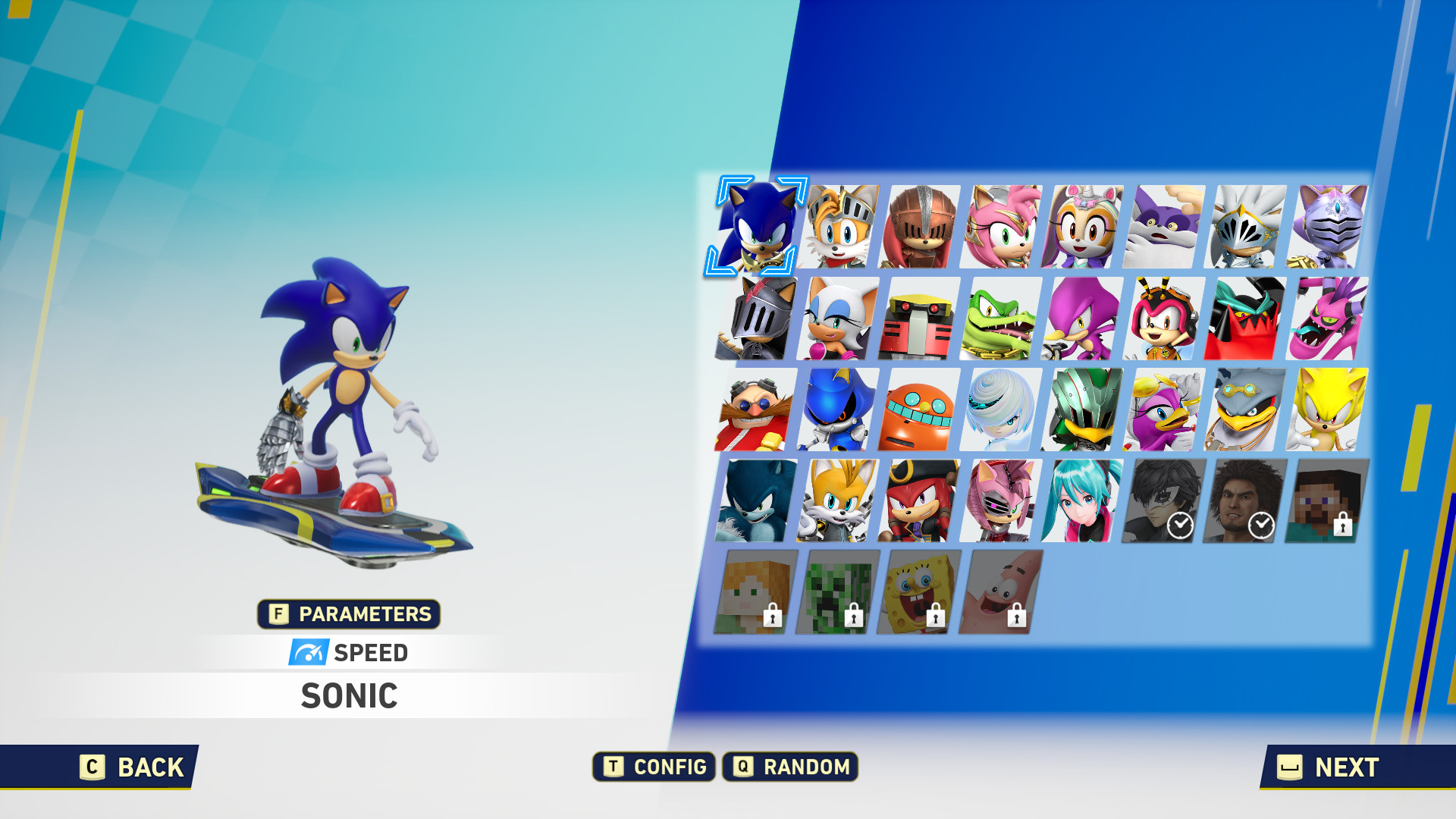 Sonic The Knights Pack Mod for Sonic Racing: CrossWorlds | SR:CW Mods