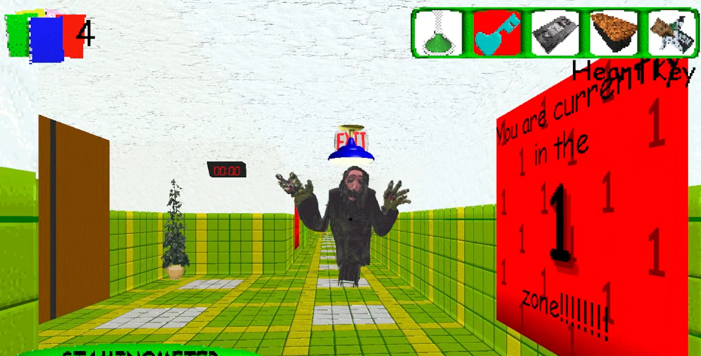 The Rolling Giant over Balders Mod for Baldi's Basics | Baldi Mods