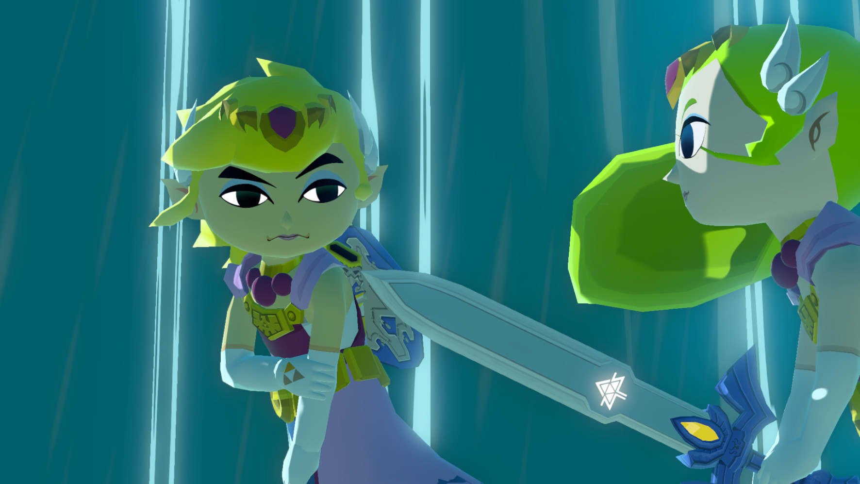 Princess Link in Wind Waker HD Mod for The Legend of Zelda: The Wind ...