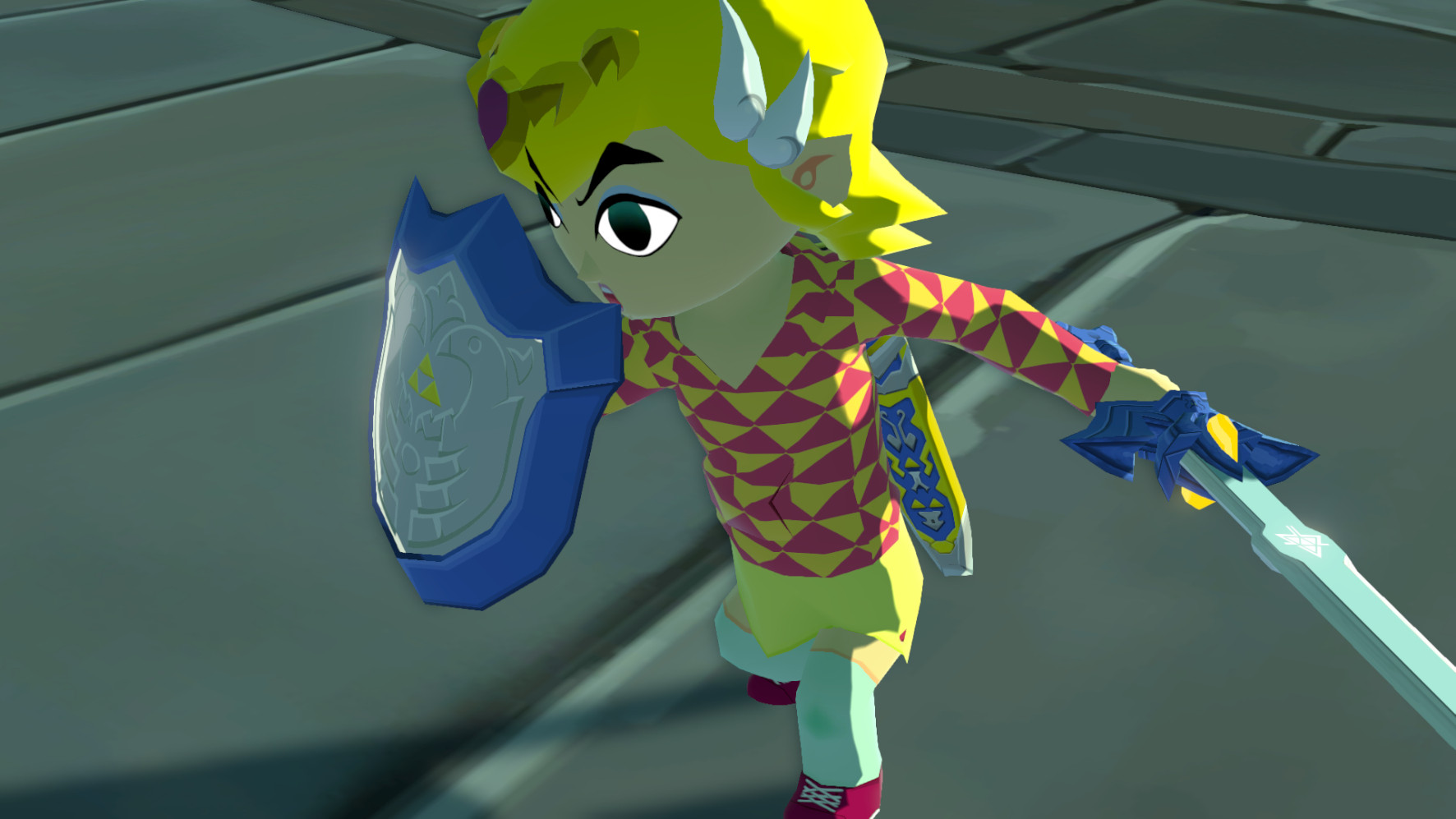 Princess Link in Wind Waker HD Mod for The Legend of Zelda: The Wind ...