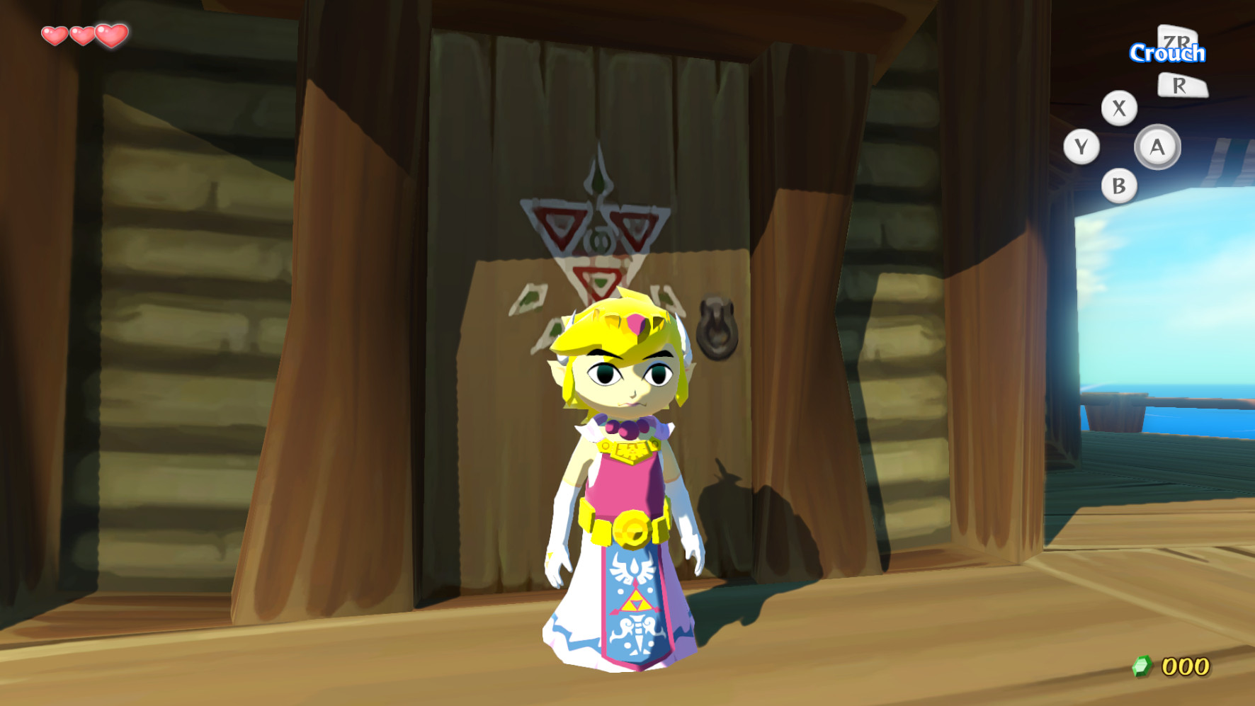 Princess Link in Wind Waker HD Mod for The Legend of Zelda: The Wind ...