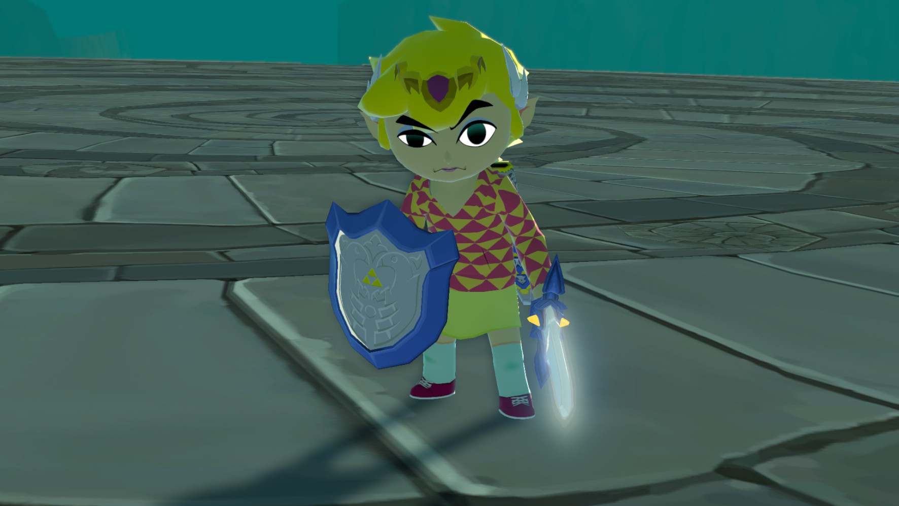 Princess Link in Wind Waker HD Mod for The Legend of Zelda: The Wind ...