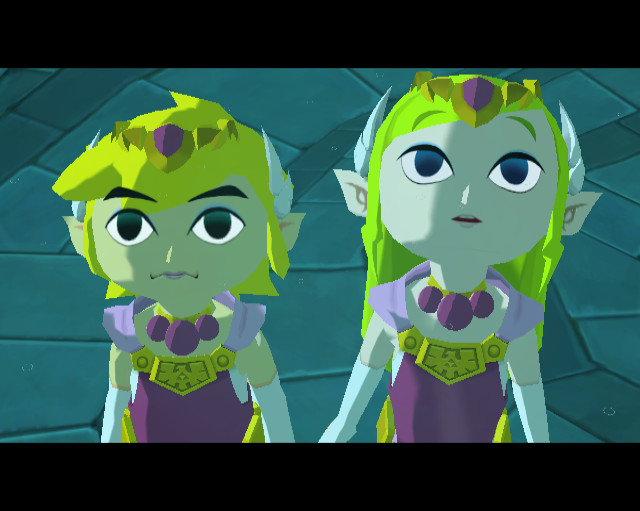 Princess Link in Wind Waker Mod for The Legend of Zelda: The Wind Waker ...