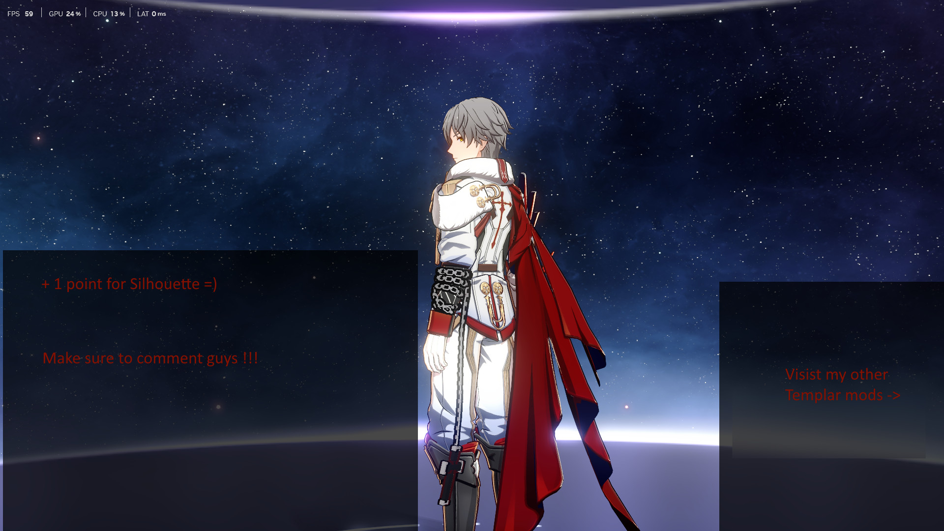 Caelus Templar Mod for Honkai Star Rail | HSR Mods