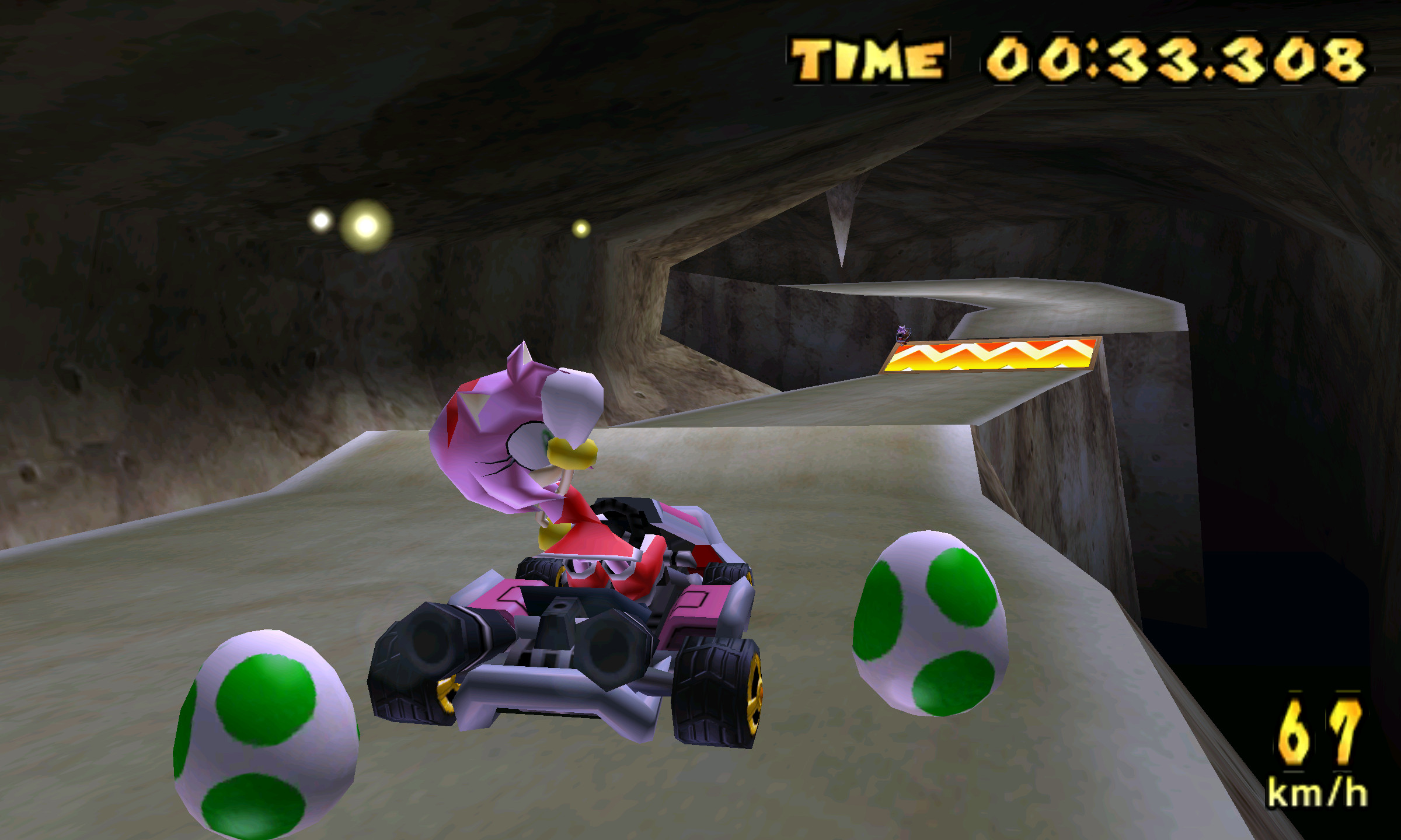 Amy rose(Sonic Heroes) Mod for Mario Kart 7 | MK7 Mods