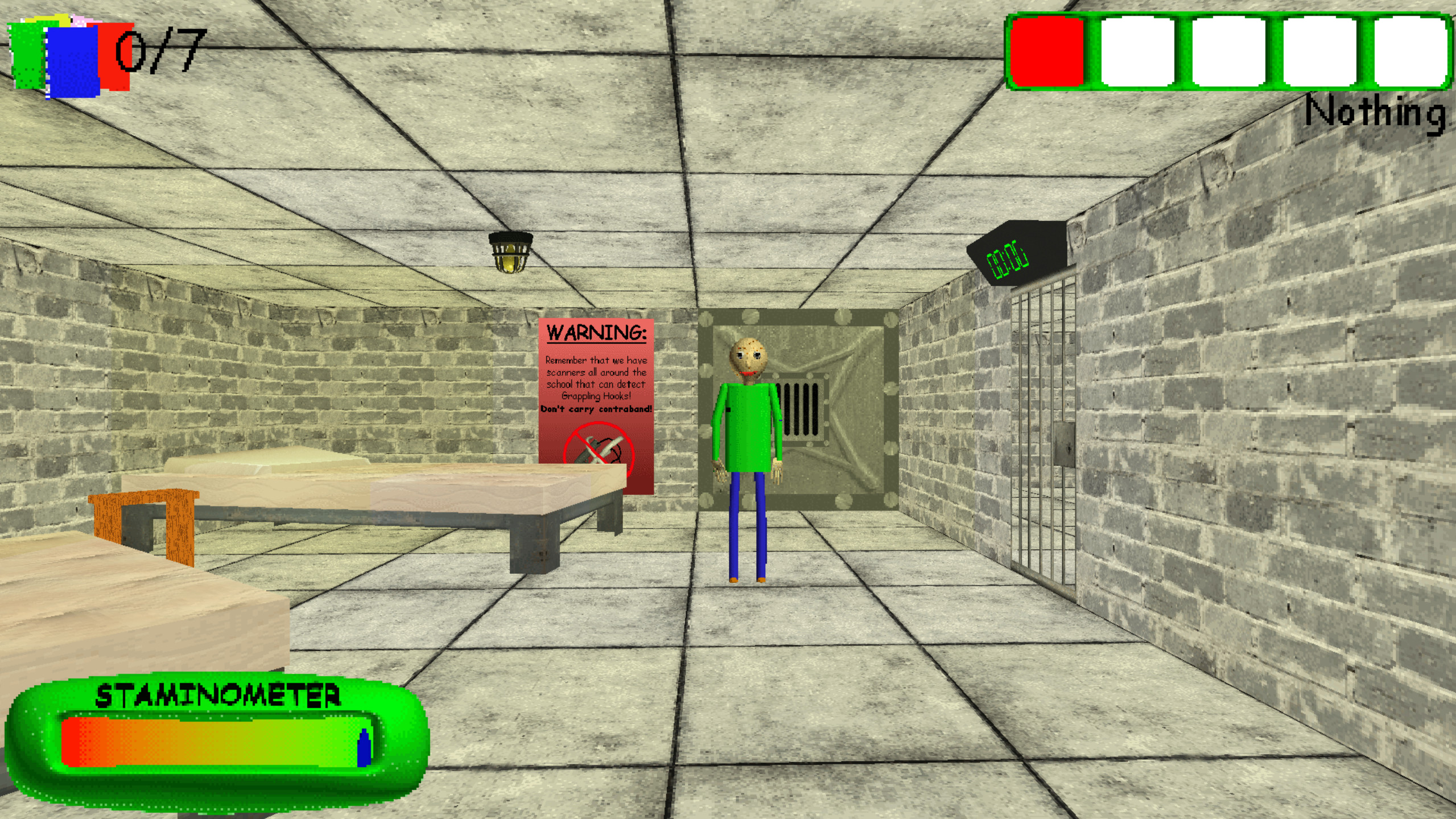 Jail. (0.12.X) Mod for Baldi's Basics | Baldi Mods