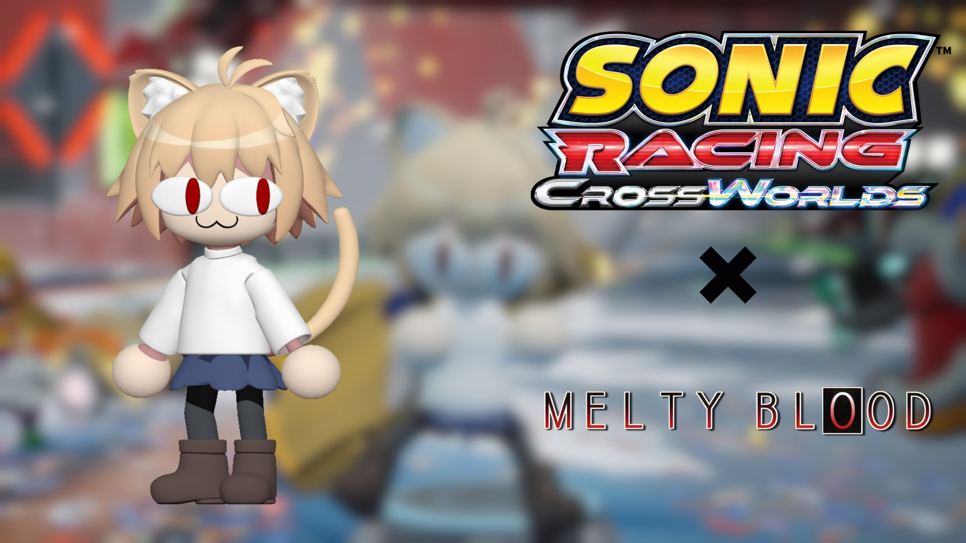 Neco-Arc Mod for Sonic Racing: CrossWorlds | SR:CW Mods