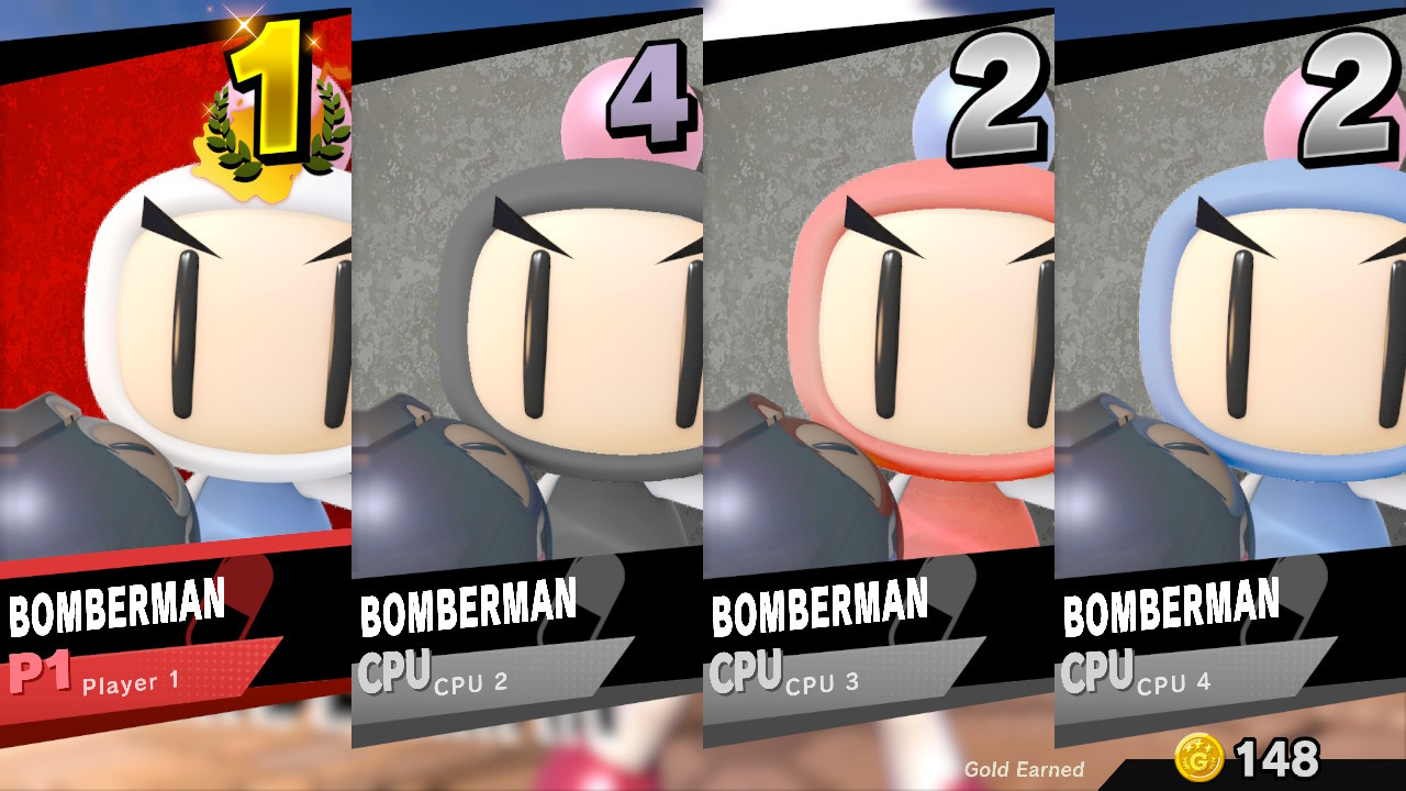 Bomberman Recolor UI Mod for Super Smash Bros. Ultimate | SSBU Mods