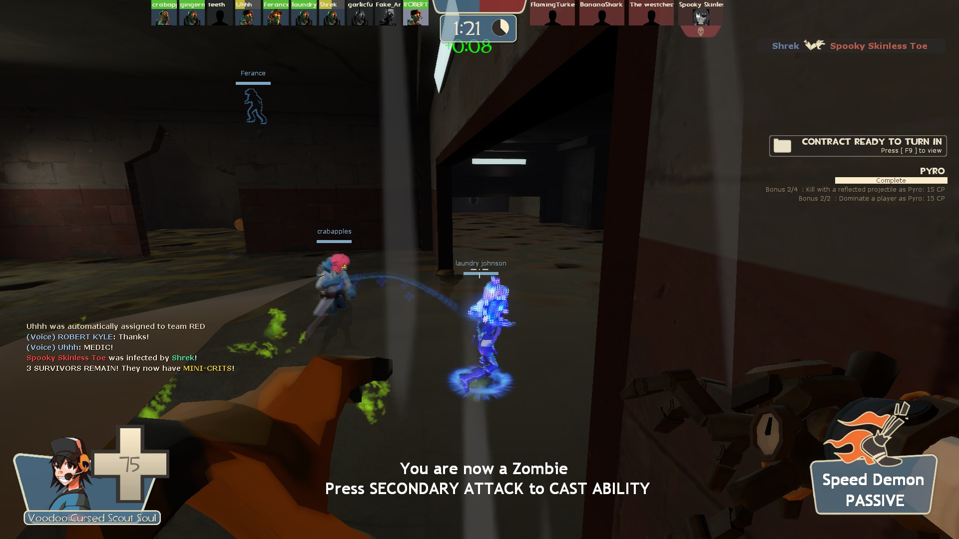 Pre-Azumanga (OFFICIAL ZOMBIE RUN) Mod for Team Fortress 2 | TF2 Mods