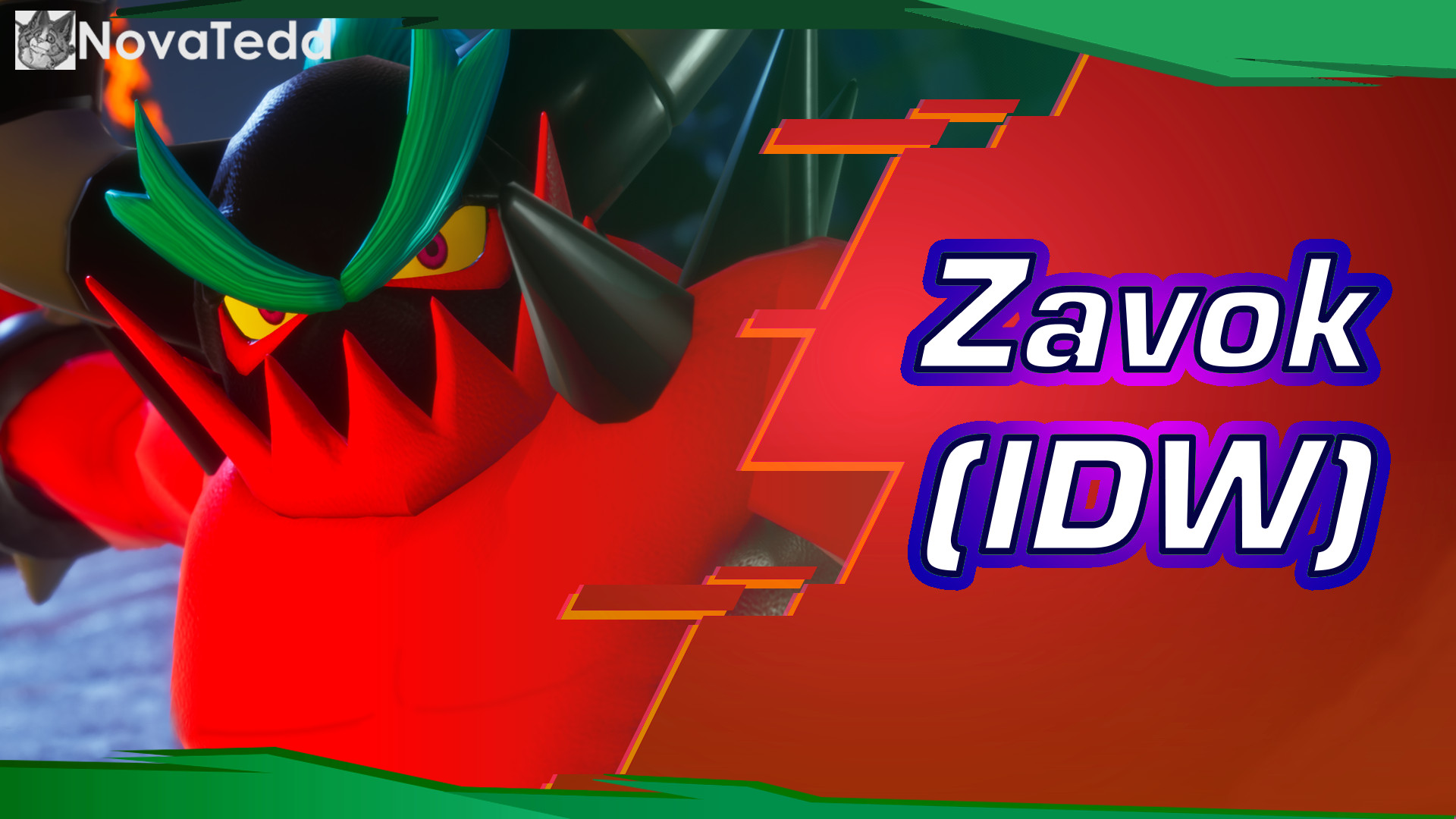 Zavok (IDW) Mod for Sonic Racing: CrossWorlds | SR:CW Mods