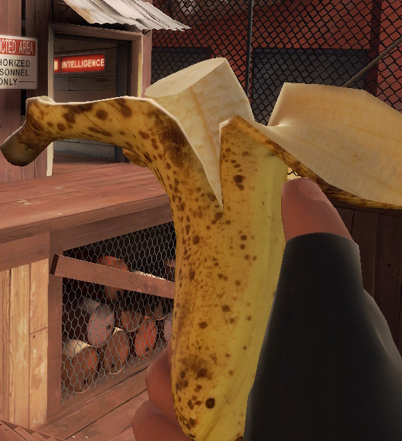 Photorealistic Ripe Banana Mod for Team Fortress 2 | TF2 Mods