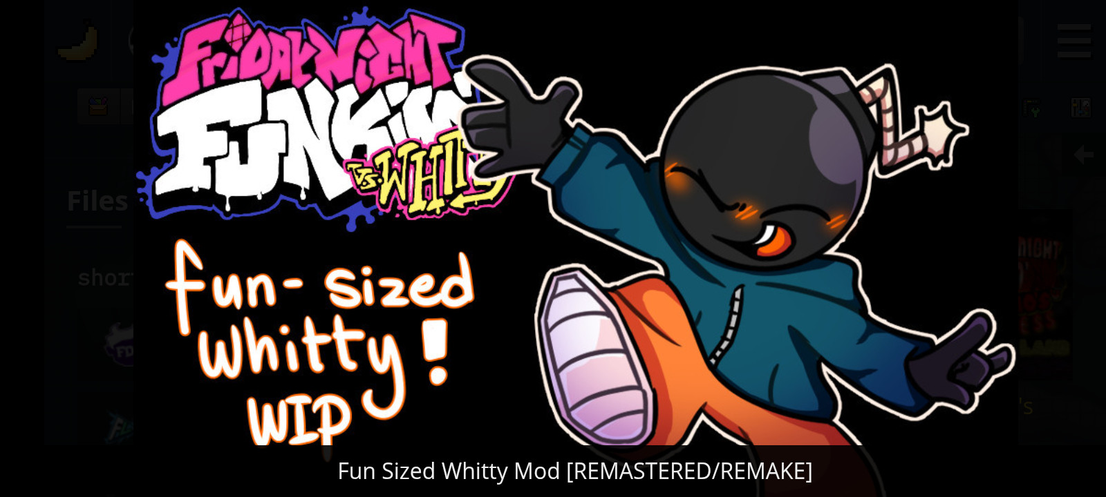 Mid-Effort Whitty & Carol Reskins [V-Slice/Mobile] Mod for Friday Night Funkin' | FNF Mods