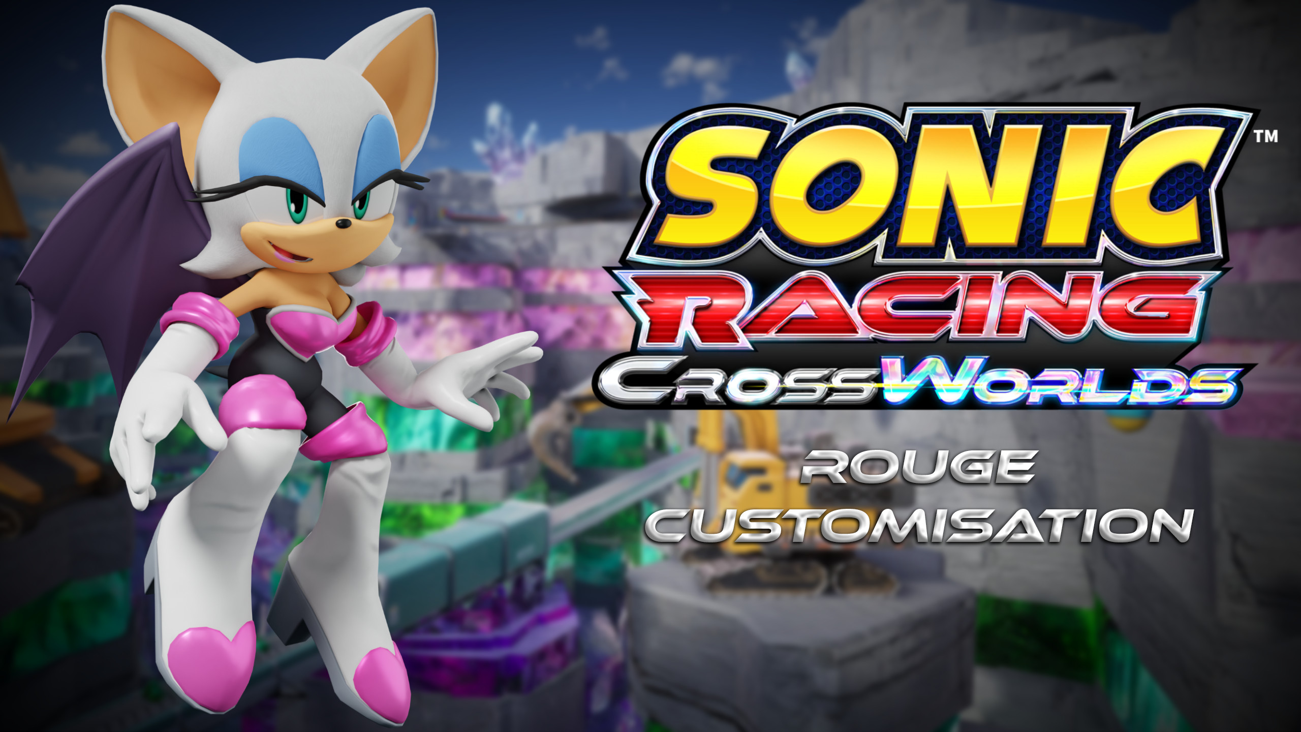 Rouge Customisation Mod for Sonic Racing: CrossWorlds | SR:CW Mods