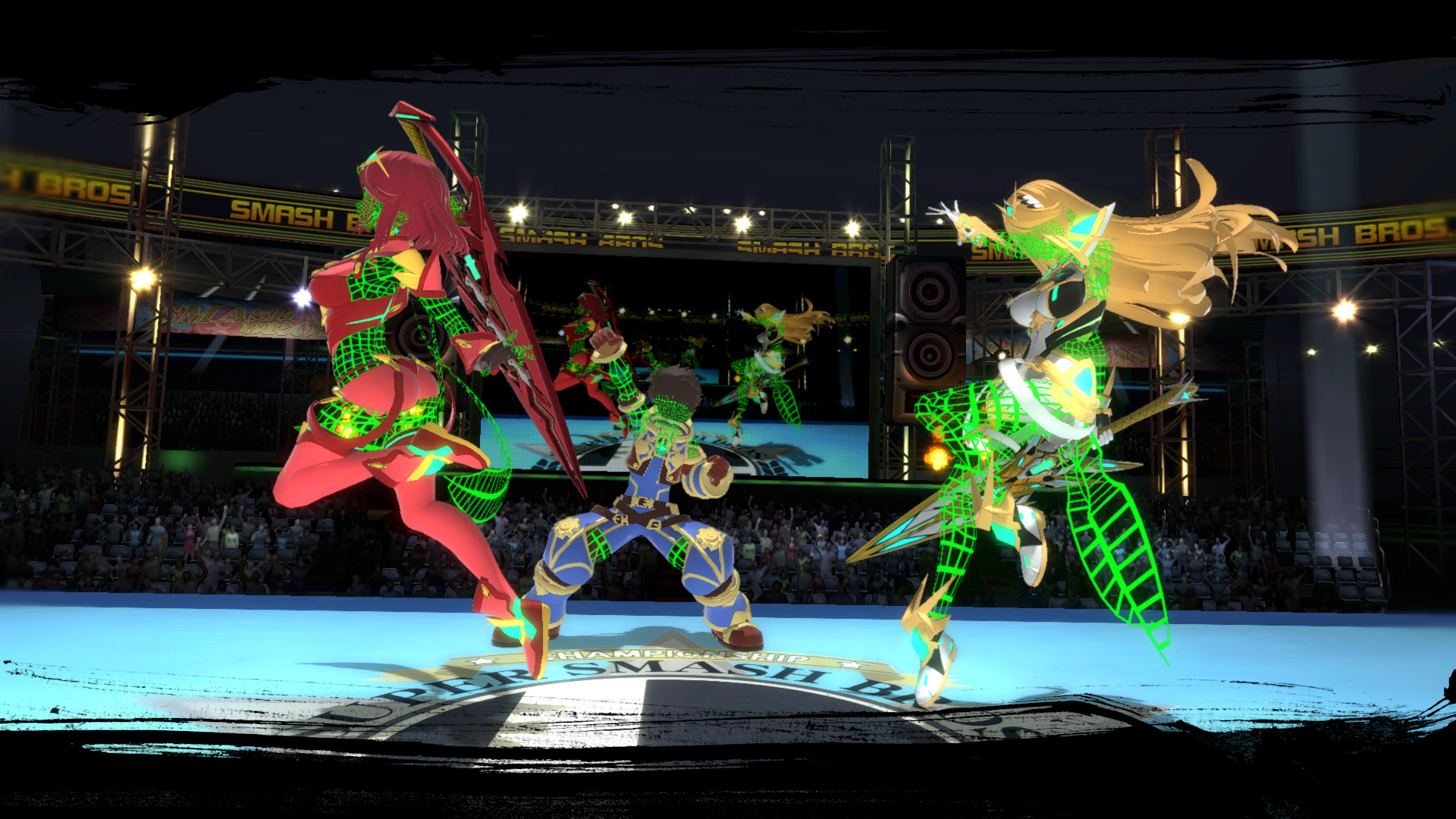 Wireframe Aegis Mod for Super Smash Bros. Ultimate | SSBU Mods