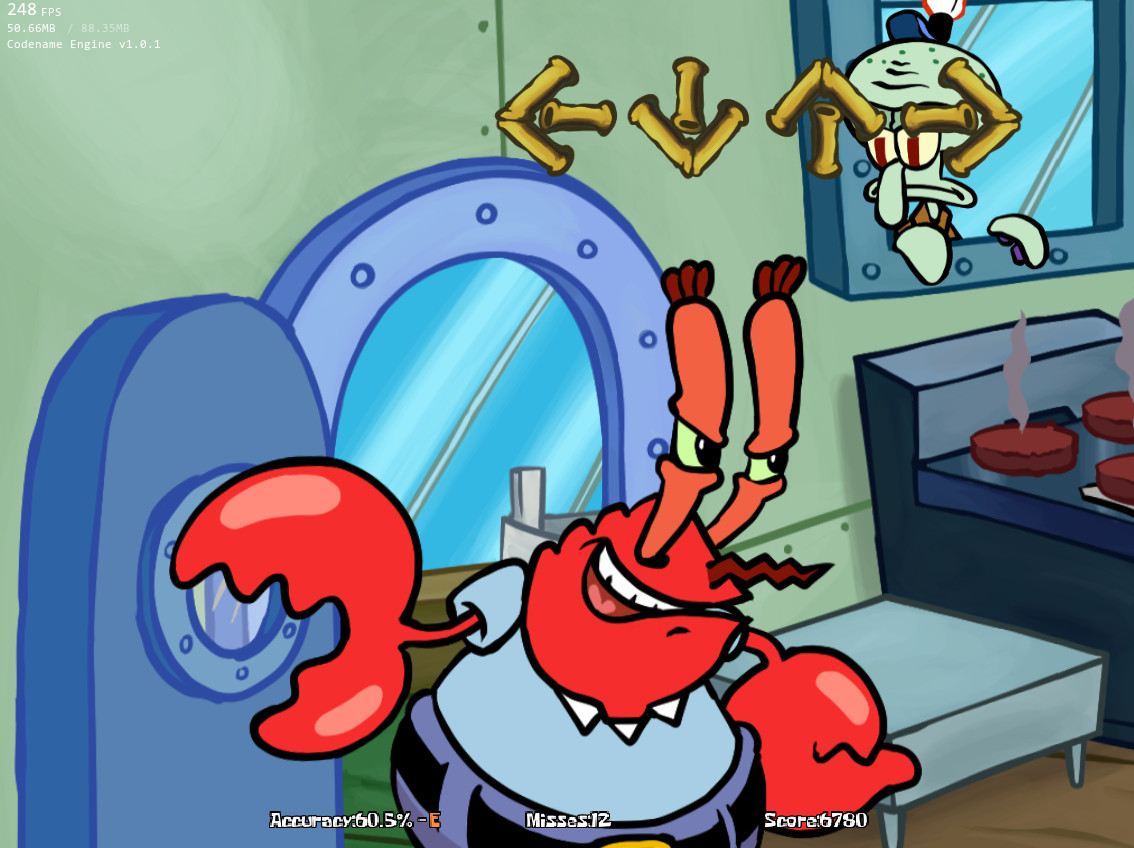 krusty karoling remake Mod for Friday Night Funkin' | FNF Mods