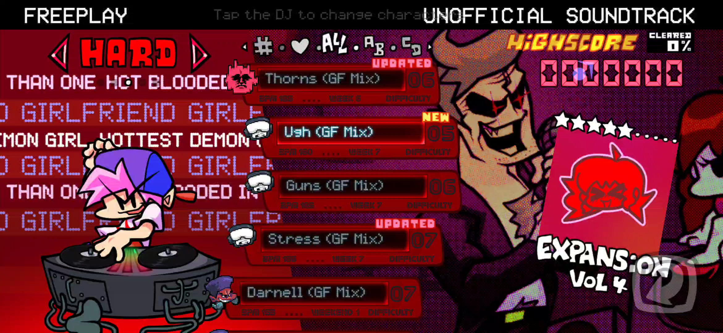 Girlfriend Mix Mod for Friday Night Funkin' | FNF Mods