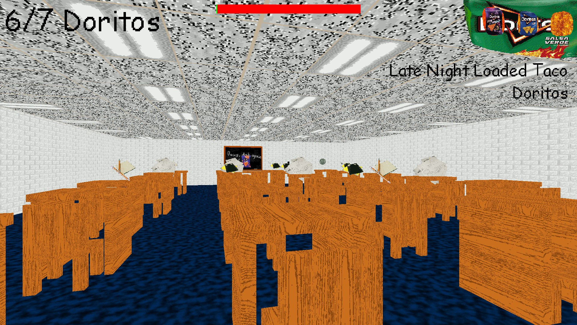 Baldi Loves Doritos REMASTERED! Mod for Baldi's Basics | Baldi Mods