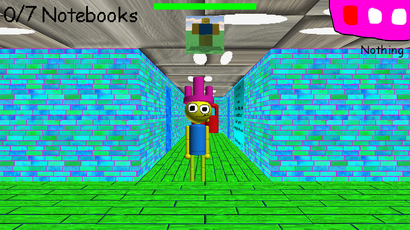 King Noob's Basics In Dynablock And Retro Mod for Baldi's Basics ...