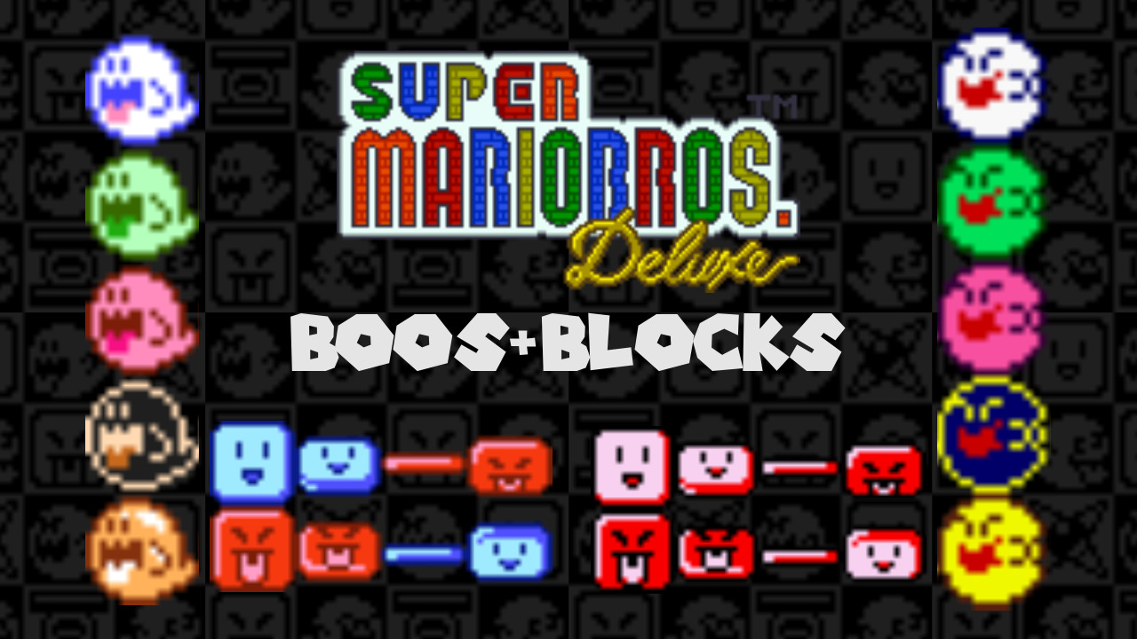 Deluxe-Styled Boos Mod for Super Mario Bros. Remastered [Unofficial ...