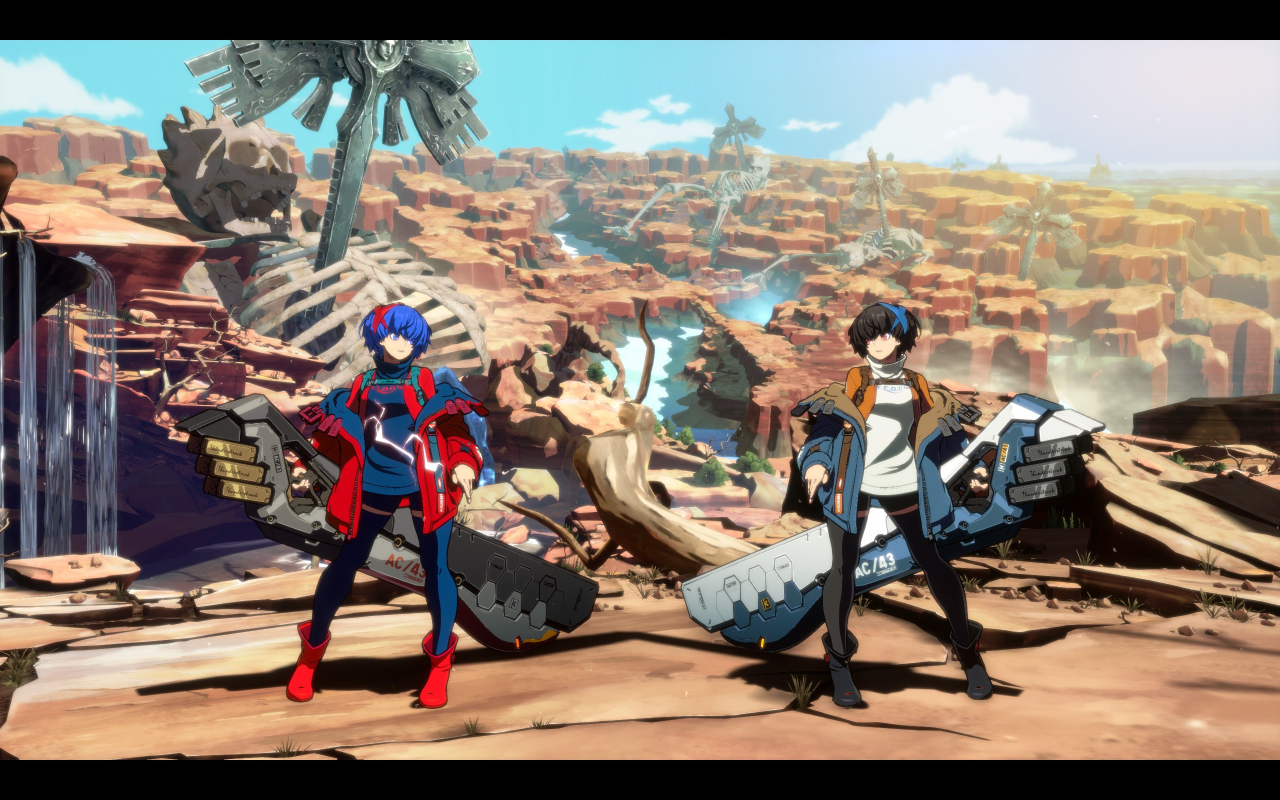 Unika Red and Blue Recolor Mod for GUILTY GEAR -STRIVE- | GGST Mods
