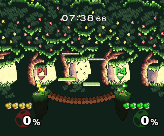 Yoshi's Forest Mod for Super Smash Bros. Melee | SSBM Mods